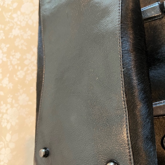 Coach | Bags | Coach Crosby Black Hair Calf Handbag Crossbody Satchel ...